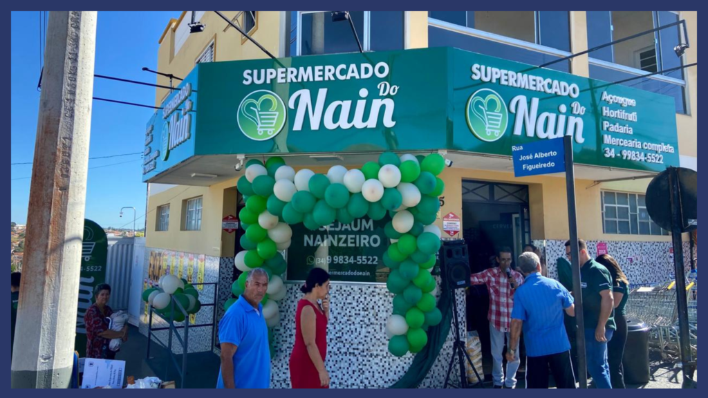 Supermercado do Nain inaugura segunda unidade em Coromandel - Gerais FM